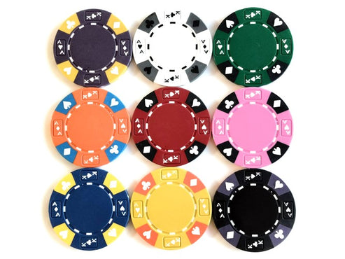 Ace King Suited Poker Chips 14g | Poker Chip Kings